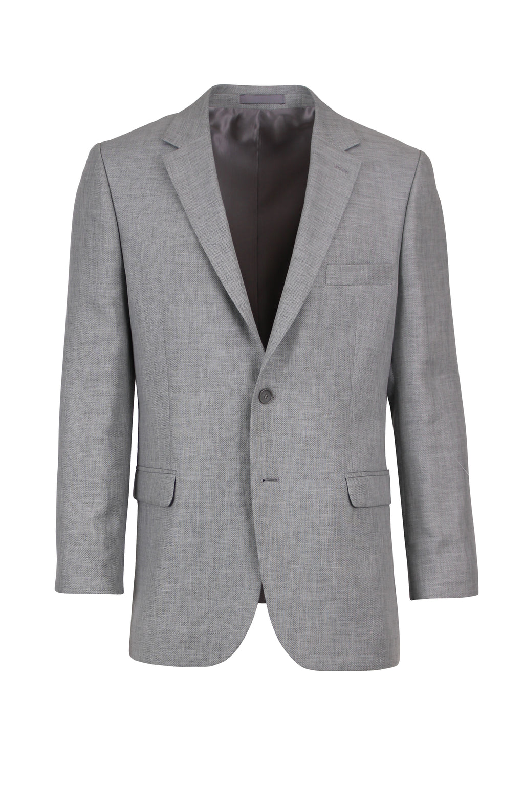 Light grey wool/ linen jacket – Giannetos